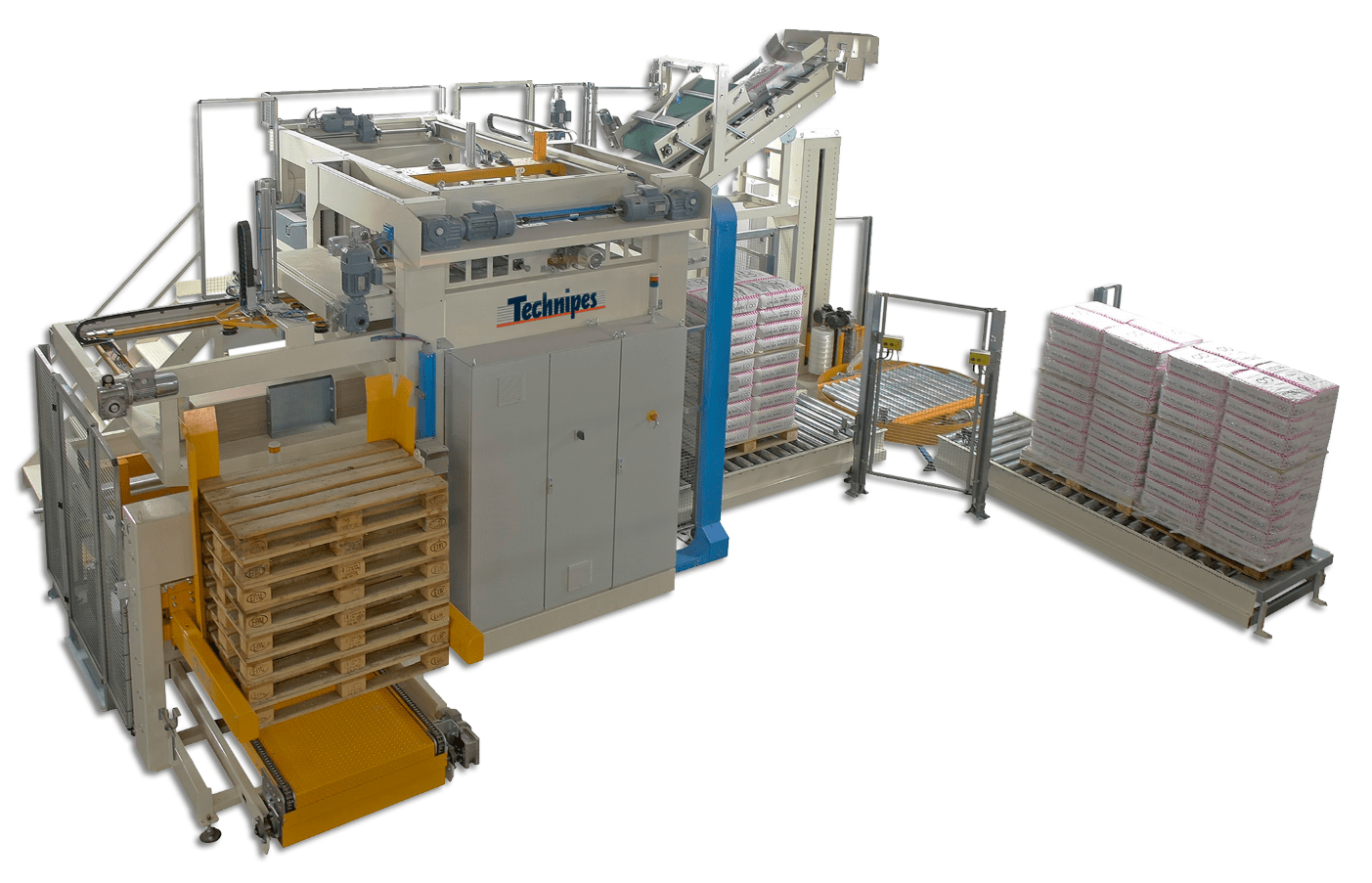 RUNNER-A High-Level Conventional Palletizer - Cordano Packaging